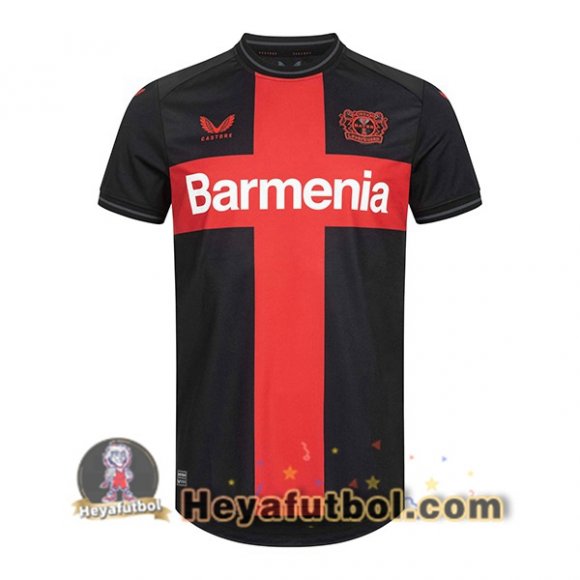 Camisetas Futbol Bayer 04 Leverkusen Primera Negro Roja 2023-2024 - €21.00
